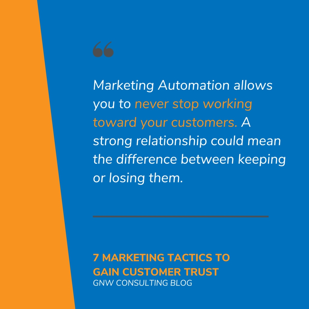 7 Marketing Tactics to Gain Customer Trust - GNW Consulting
